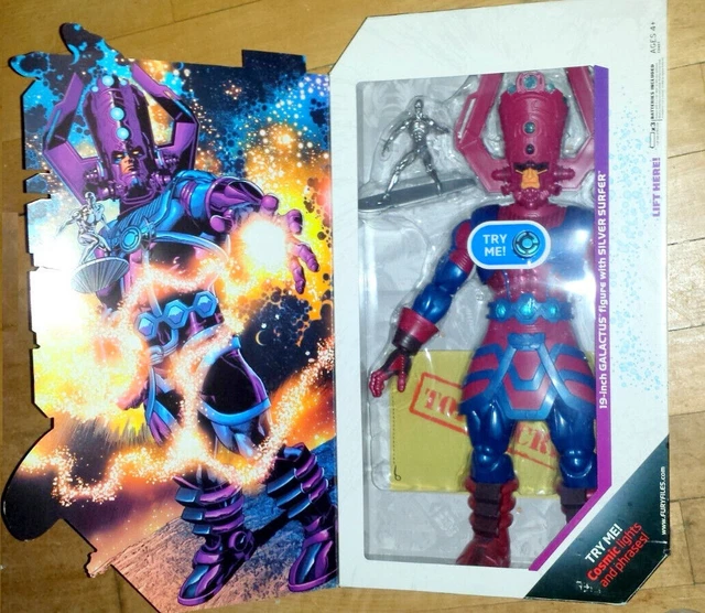 GALACTUS MARVEL UNIVERSE Masterworks SILVER SURFER Action Figure 19 ...