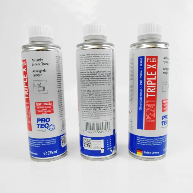 3X PRO TEC Triple X PLUS Intake Cleaner for Petrol and Diesel 375ml ...