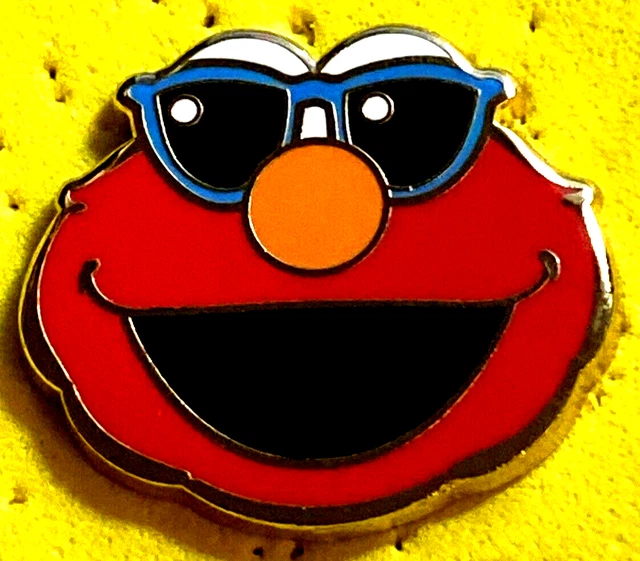 SEA WORLD SESAME Street Place Elmo Wearing Sunglasses Pin EUR 12,35 ...