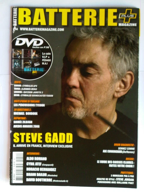 DRUMS STEVE GADD Aldo Romano Horacio Hernandez Mastodon Deftones Neil ...