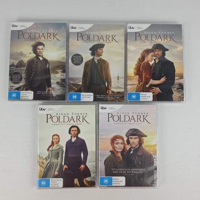 POLDARK - COMPLETE Series Seasons 1-5 (1 2 3 4 5, DVD, Region 4) - Free ...
