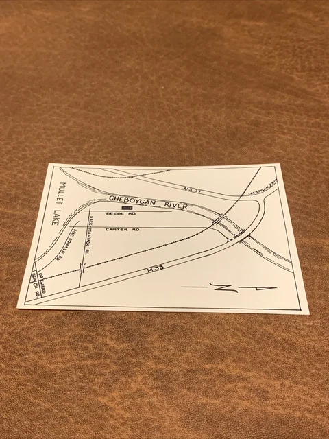 VINTAGE HACK-MA-TACK INN Advertisement Cheboygan Michigan $33.67 ...