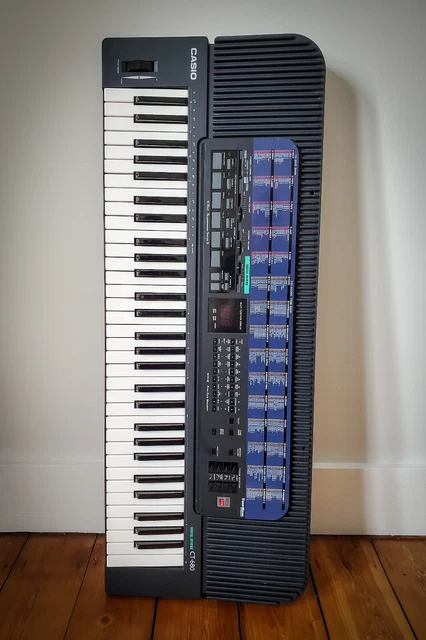 CASIO CT-680 61-KEY Keyboard 1990s - Black £30.00 - PicClick UK