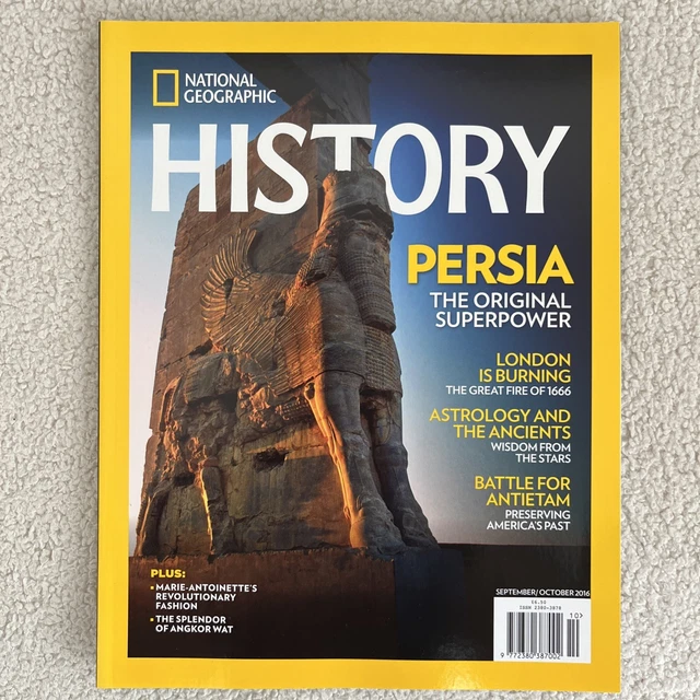 NATIONAL GEOGRAPHIC HISTORY Magazine September October 2016 Persia ...