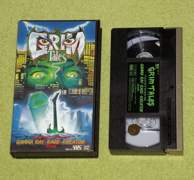 GRIM TALES [GAMMA Ray/Rage/Kreator/Coroner] - JAPAN NTSC VHS VIDEO ...
