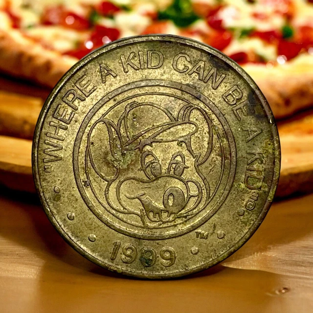 1999 CHUCK E. Cheese WHERE A KID CAN BE A KID No “C” On Hat Arcade ...