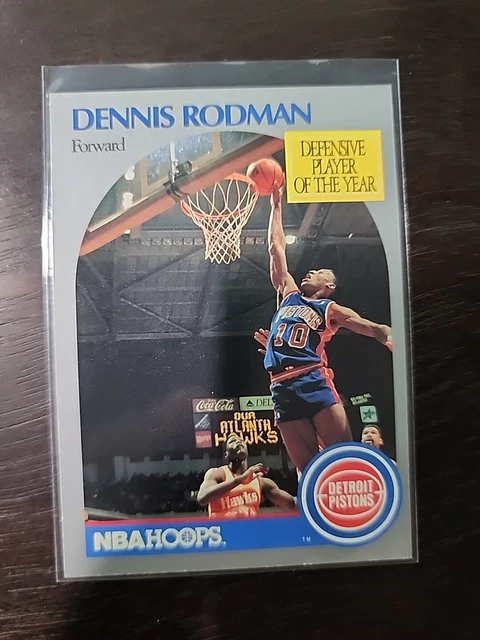1990-91 NBA HOOPS DPOY Dennis Rodman #109 Detroit Pistons EUR 1,93 ...