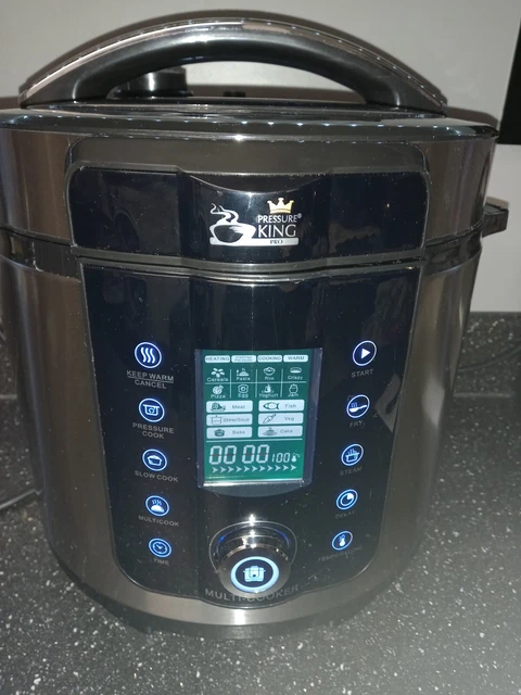 PRESSURE KING PRO 6L Digital Electric Multi Cooker Model SC- 100SA £26. ...