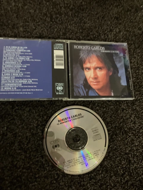 ROBERTO CARLOS - El Romantico Y Sus Exitos - CD - CBS 1990 Latin EUR 9 ...