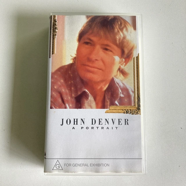JOHN DENVER - A PORTRAIT VHS Video Tape 1994 - Tested $21.95 - PicClick AU