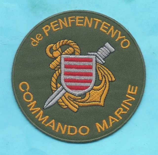 INSIGNE MILITAIRE PATCH EN TISSUS COMMANDO MARINE DE PENFENTENYO EUR 5 ...