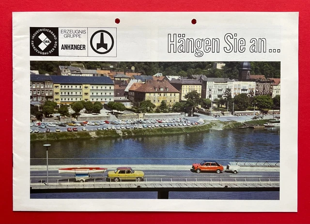 DDR REKLAME PROSPEKT 1977 VEB Stanz- und Emaillierwerk Grossenhain ...