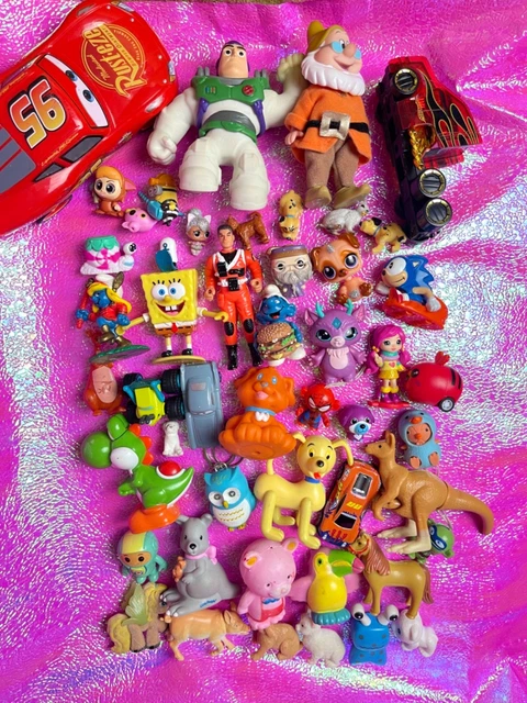 JOB LOT FIGURE Toy Bundle Disney Toy Story Sonic The Hedgehog Super ...