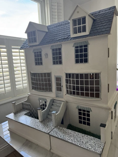 DOLLSHOUSE 1/12 SCALE House With Basement For Dolls House £83.90 ...