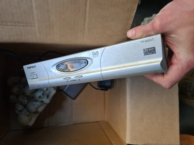 TOPFIELD TF4000T DIGITAL Terrestrial Receiver Boxed Set Top Box not ...