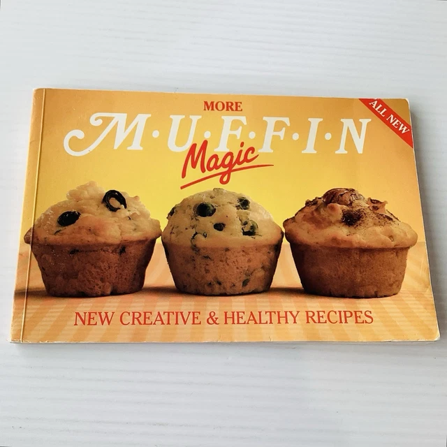 MORE MUFFIN MAGIC By Diana Linfoot P/B 1992 Cholesterol Gluten Free ...