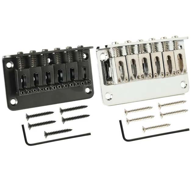 STABLE AND RELIABLE 6 String Top Load Bridge for Strat TL Electric ...