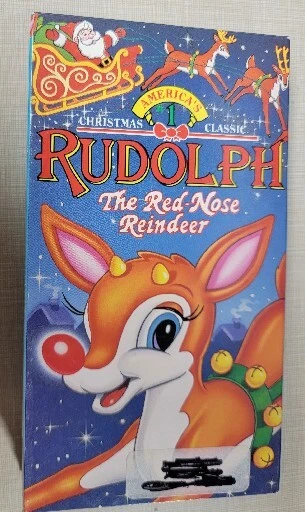 RUDOLPH THE RED Nose Reindeer (VHS, 1992) Americas #1 Christmas Classic ...