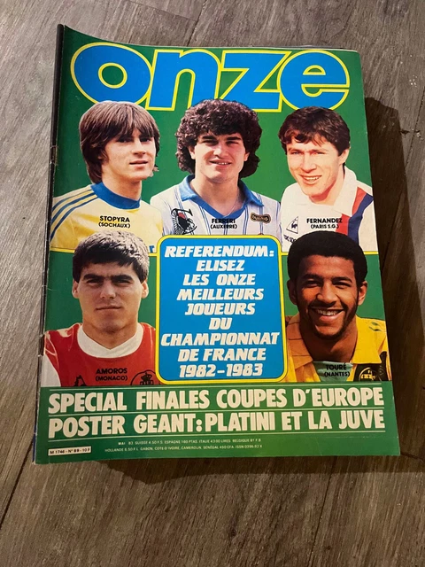 MAGAZINE ONZE N°89 revue football/sport EUR 4,90 - PicClick FR
