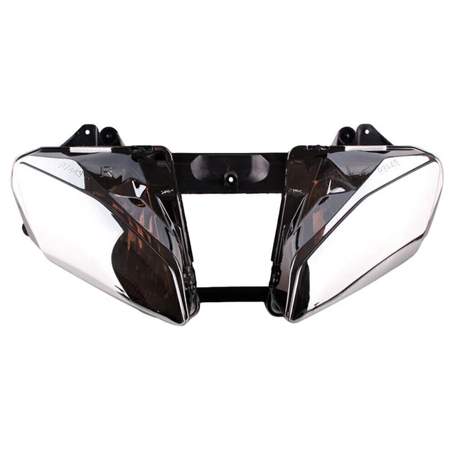 MOTORCYCLE FRONT HEADLIGHT Dual Head Lamp Assembly For Yamaha YZF R6 ...