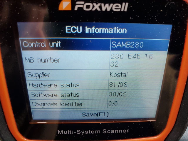 MERCEDES R230 SL SAM Control Unit - Front Left - A2305451532 £199.95 ...