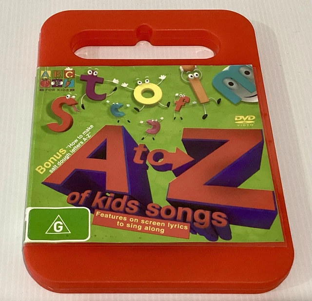 A-Z OF KIDS Songs DVD ABC for Kids 26 songs Region 4 on screen lyrics ...
