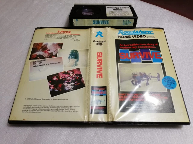 SURVIVE (1976) - RARE 1983 Australian Roadshow BETAMAX 1st Issue - MONDO/HORROR! $98.05 ...