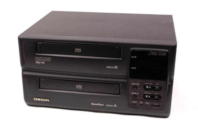 ORION TWIN TAPE TT-121 Doppel-VHS Recorder Videorecorder Show View ...