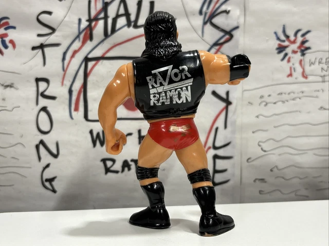WWF RAZOR RAMON HASBRO WRESTLING FIGURE 1993 SERIES 7 WWE WCW ECW NWO ...