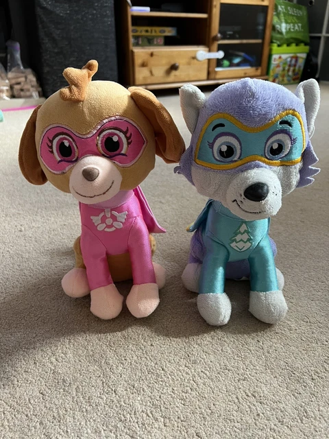 Paw Patrol Skye And Everest Soft Toy Plush 28cm Eur 688 Picclick Fr