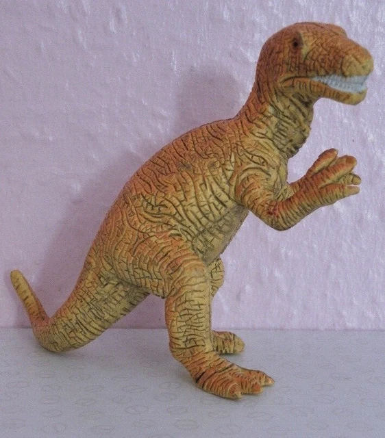 VINTAGE ALLOSAURUS UK RD no 2022244 Dinosaur figure 1992 Jurassic World ...