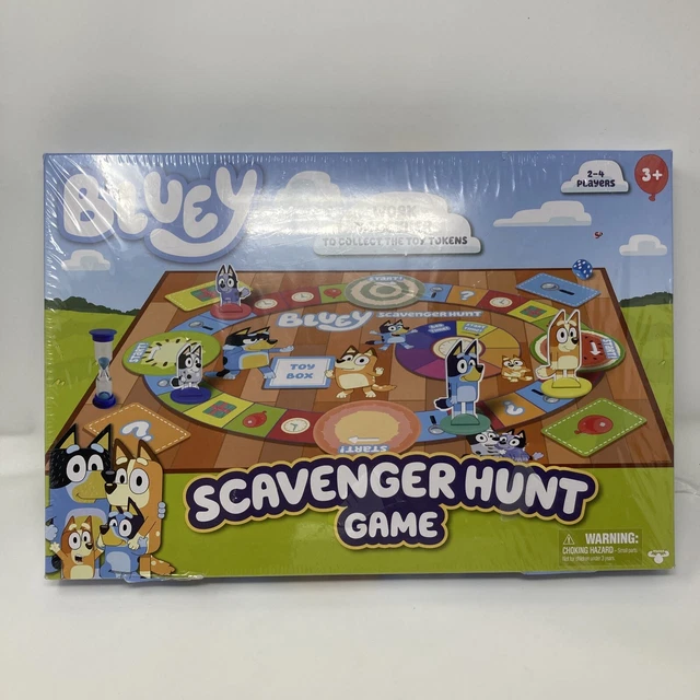 BLUEY SCAVENGER HUNT Board Game Official Famly Board Game For 2 4 bluey-scavenger-hunt-board-game-official-famly-board-game-for-2-4