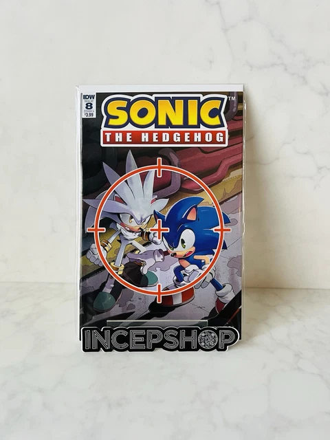 SONIC THE HEDGEHOG (IDW Comics) - Issue #8 Cover A Silver Whisper, 2018 ...