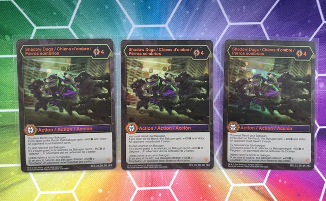 BAKUGAN: RESURGENCE DARKUS Shadow Dogs Hex Action Playset EFS_23_SR_BR ...