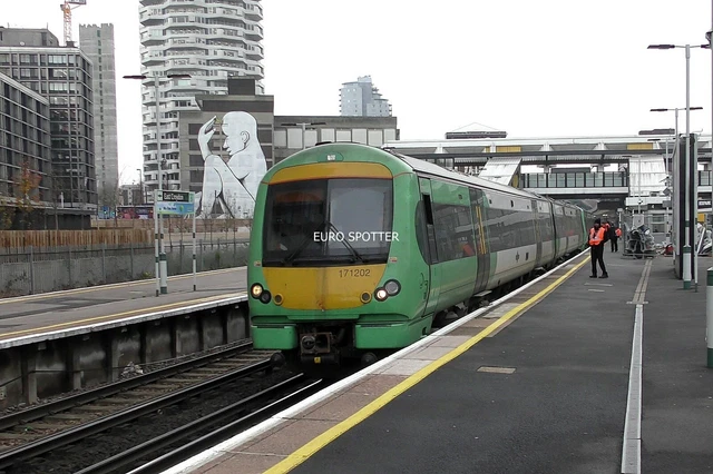 B473 35MM SLIDE Southern Class 171 171202 @ East Croydon £3.34 ...