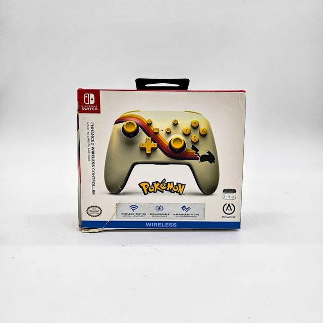 POWERA WIRELESS ENHANCED Nintendo Switch Gaming Controller - Pikachu ...