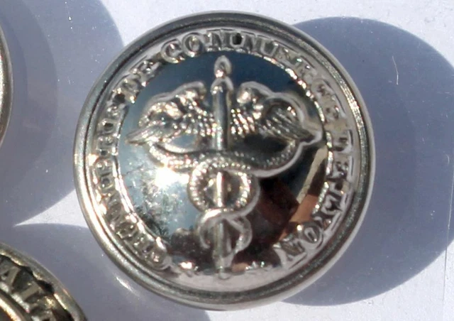 RARE ANTIQUE UNIFORM BUTTON - LYON CHAMBER OF COMMERCE - G.J & F PARIS ...