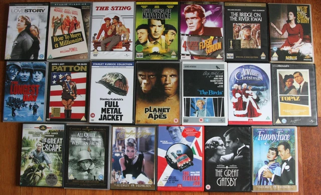 CLASSIC OLD MOVIES 20 x DVD MEGA collection set job lot bundle 3 £29.90 ...