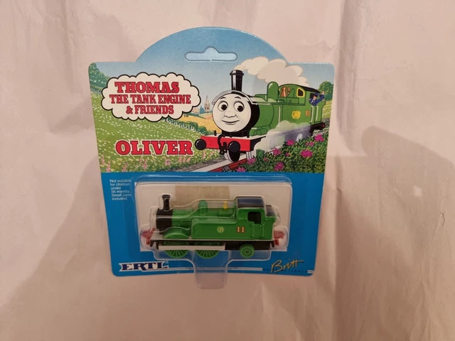 THOMAS THE TANK Engine & Friends ERTL OLIVER TRAIN DIECAST NEW & SEALED ...