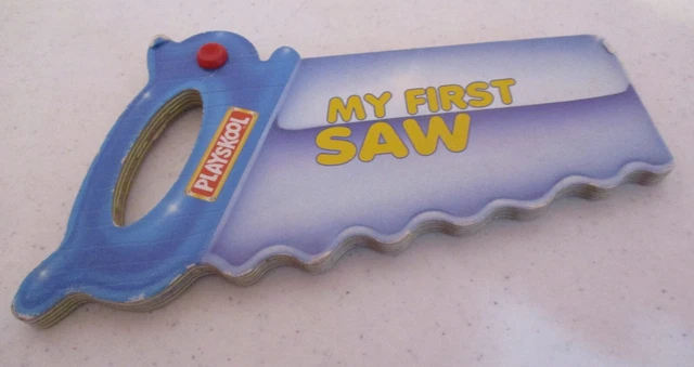 PLAYSKOOL-MY FIRST SAW Book-Dutton Children's Books-7"Long-1995-Vintage ...
