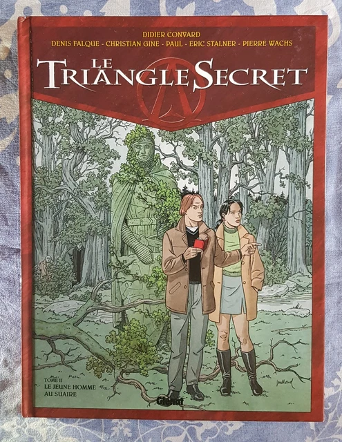 LE TRIANGLE SECRET - Convard - Tome2 - Le jeune homme au suaire - Ed ...