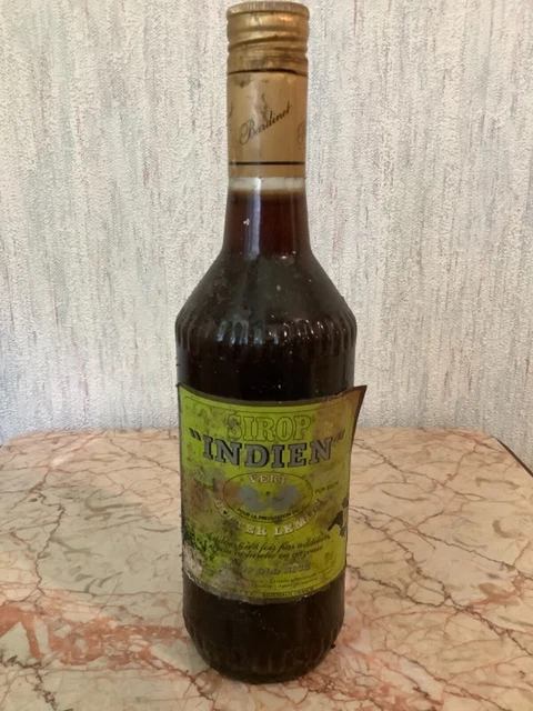 ANTIQUE FULL BOTTLE Indian Syrup Bitter Lemon"" Bardinet £6.87 ...