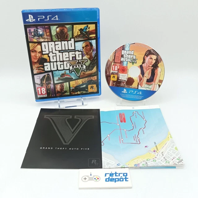 GRAND THEFT AUTO 5 GTA V / Playstation 4 / PS4 / PAL / FR EUR 24,90 - PicClick FR