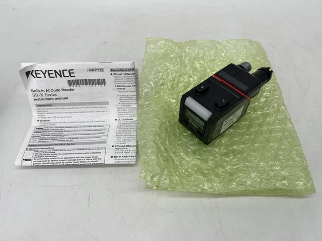 KEYENCE SR-X300W BARCODE Reader Scanner PLC SRX300W New US Free TAX ...