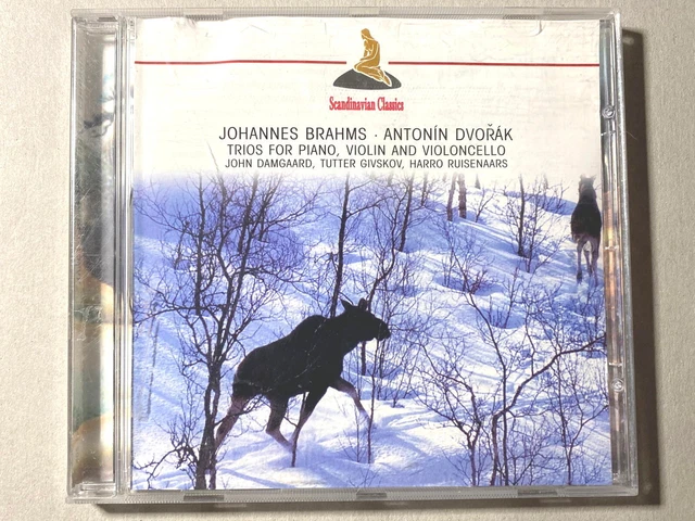 BRAHMS & DVORAK : Trios for Piano, Violin + Violoncello / John Damgaard ...