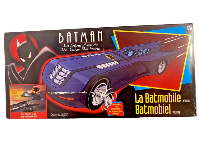 BATMOBILE BATMAN ANIMATED serie Kenner 1993 used box vintage DC comics ...
