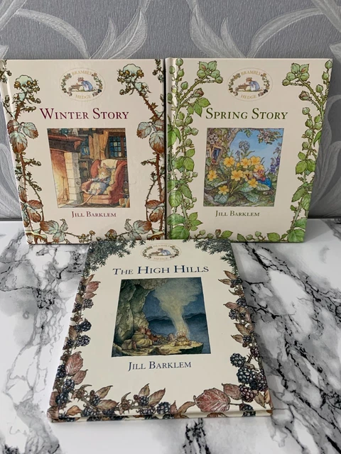 BRAMBLY HEDGE BY jill barklem bundle of 3 hardback books - lovely EUR 4 ...