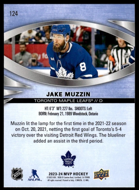 LOTTO DI 10 - 2023-24 Base MVP ponte superiore #124 foglie d'acero Jake ...