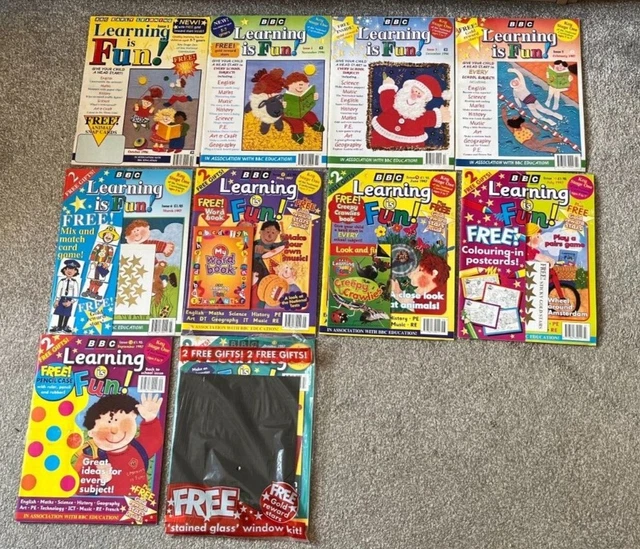 BBC LEARNING IS Fun magazines 1996-1997 issues 1, 2, 3, 5, 6, 8, 9, 10 ... BBC LEARNING IS Fun magazines 1996-1997 issues 1, 2, 3, 5, 6, 8, 9, 10 ...