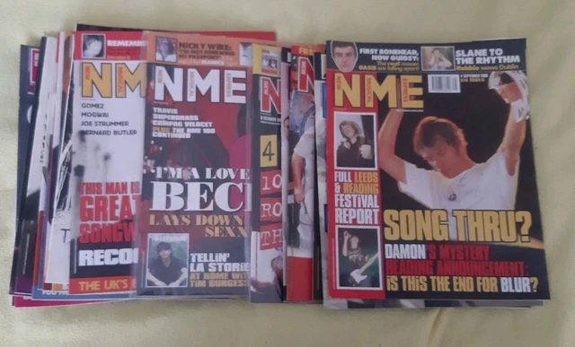 17 X NME Magazines New Musical Express 1999 4th Sept - 25 Dec/1st ...